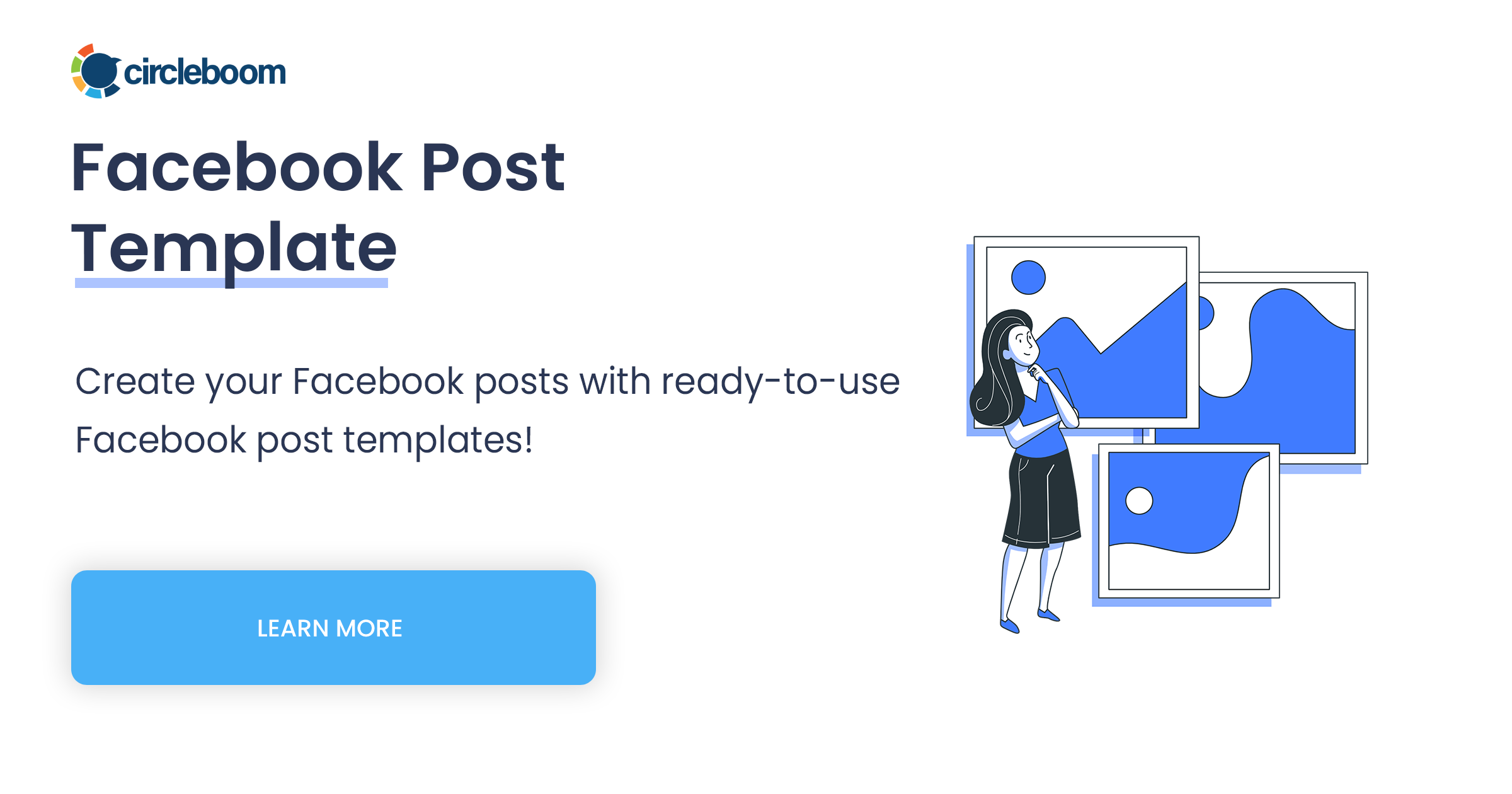 Facebook Post Template Use Ready Made Facebook Templates