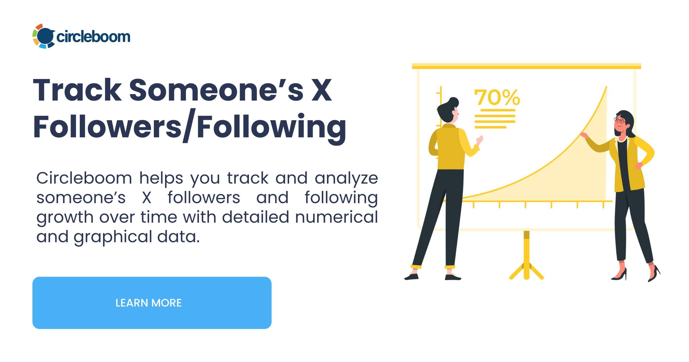 Track Someone’s X Followers and Following